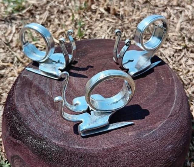 Silver Snail Plant Charm, Vintage Antique Silverware Metal Art Sculptu ...